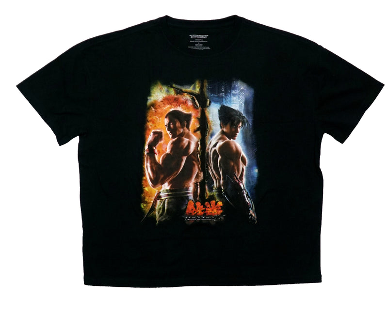 Tekken 6 Mens T-Shirt - Fighters Standing Back to Back ...